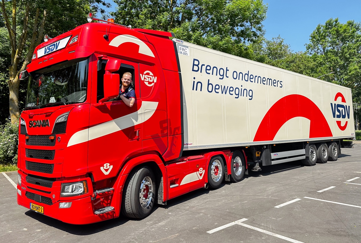 Carleyn en Mick zijn een powerkoppel in het transport! | Werken bij VSDV